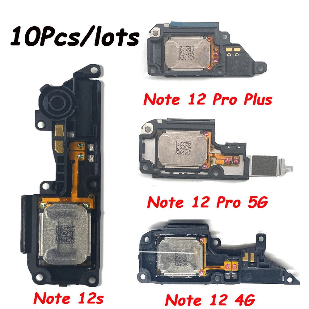 10Pcs，Loudspeaker For Xiaomi Redmi Note 7 8 8T 9 9s 10 10s 11 11s Pro ...