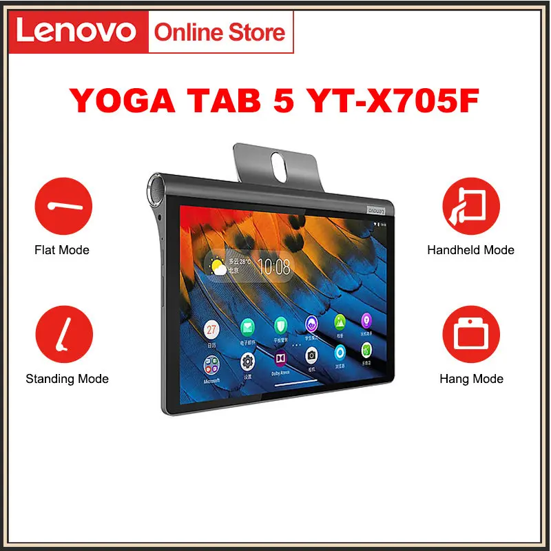 Lenovo Yoga Tab 5 X705f / X705m 10.1 Inch Qualcomm 439 Android 9.0 4g ...
