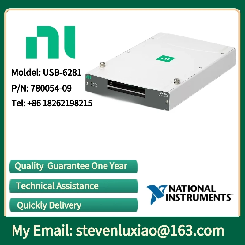 NI USB-6281 780054-09 16-channel AI (18 bits, 625 kS/ s), 2-channel AO ...