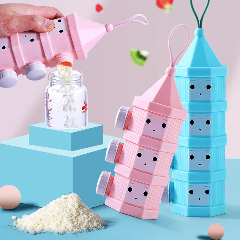 3-4-Layers-Baby-Food-Container-Portable-Kids-Snack-Box-Side-Open-Cute ...