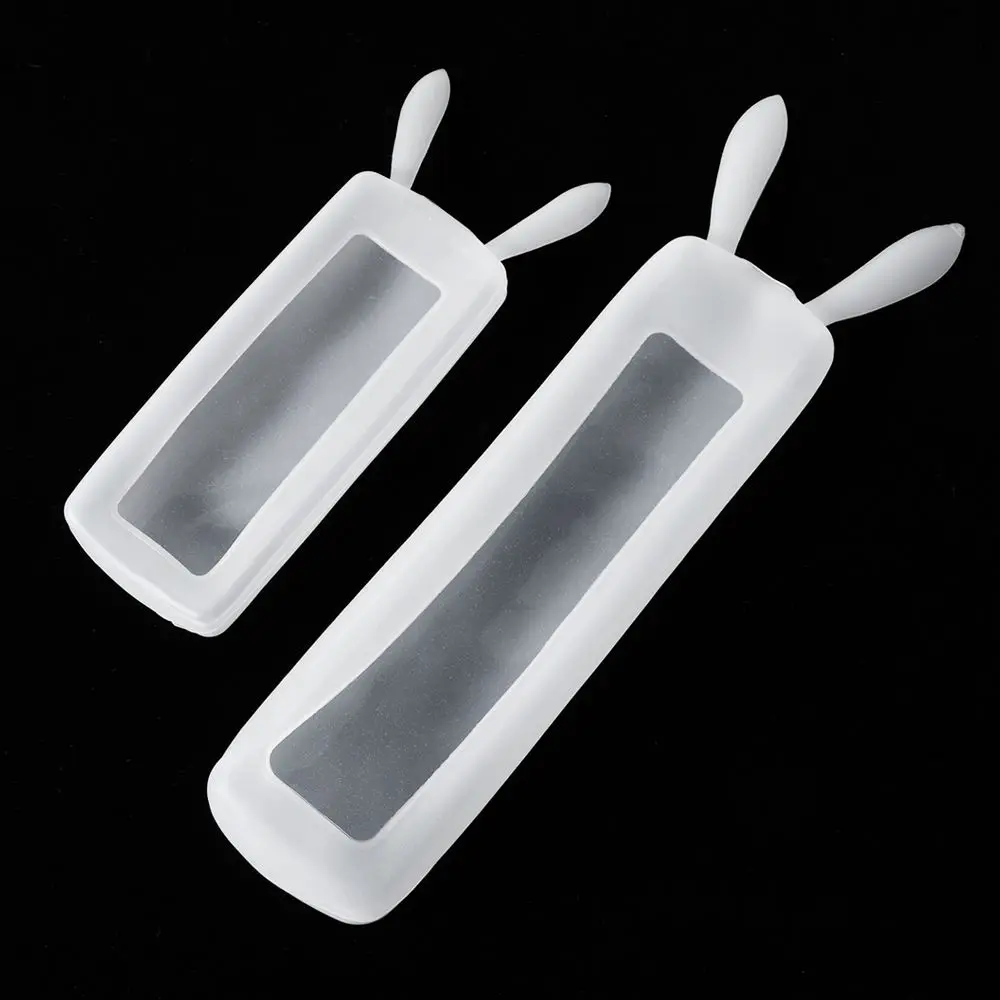 Remote Control Cover Silicone Transparent rabbit ear TV Remote Control ...