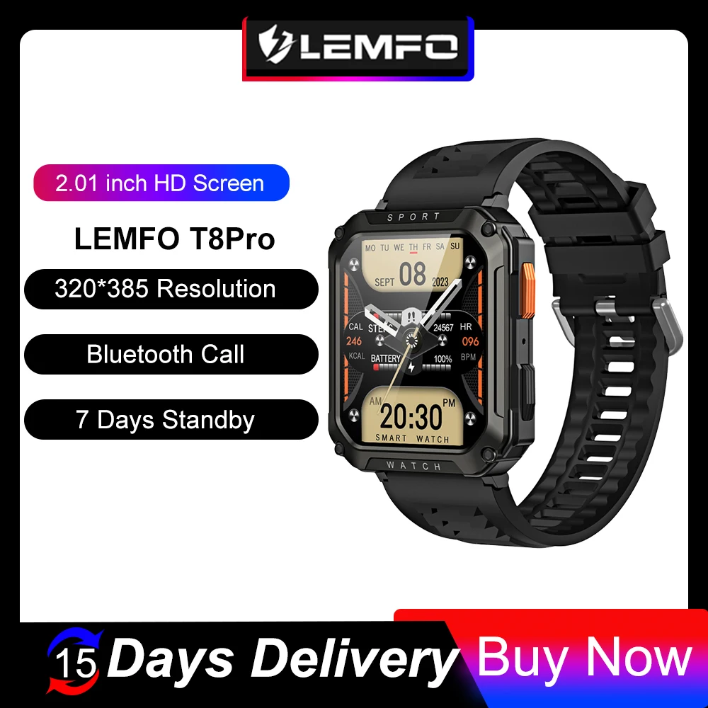 LEMFO-Smart-Watch-Men-Bluetooth-Call-Smartwatch-2023-Waterproof-Sport ...