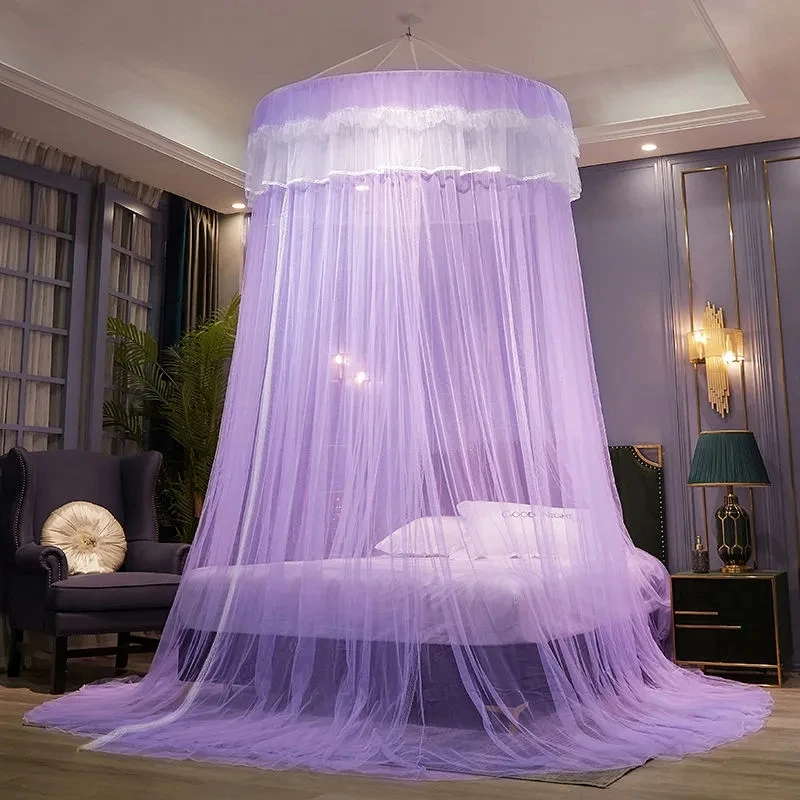 Light-Luxury-Palace-Style-Home-Large-Space-Mosquito-Net-Hanging-Type ...