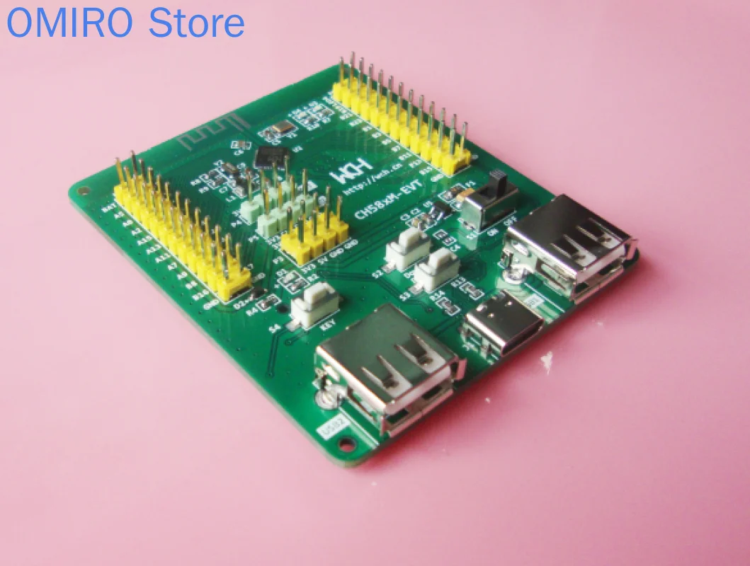 Ch581 Ch582 Ch583 Development Board Evaluation Board Risc v Core Ble Bluetooth 5.3 Dual USB ...
