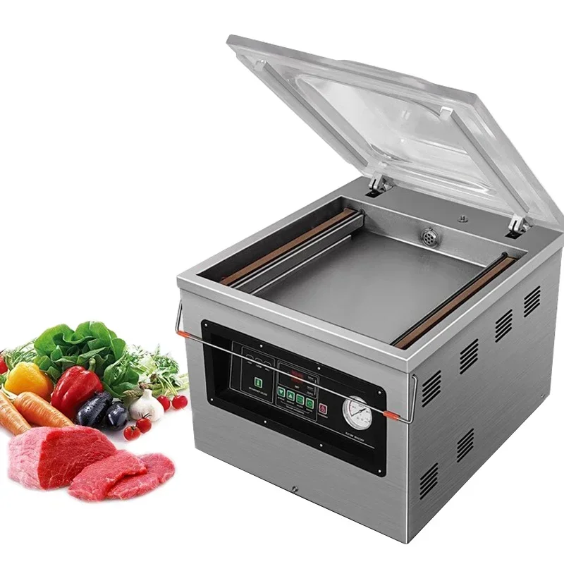 Scelleuse-sous-vide-commerciale-pour-viande-et-aliments-bancs-machine-emballer-sous-vide-pompe ...