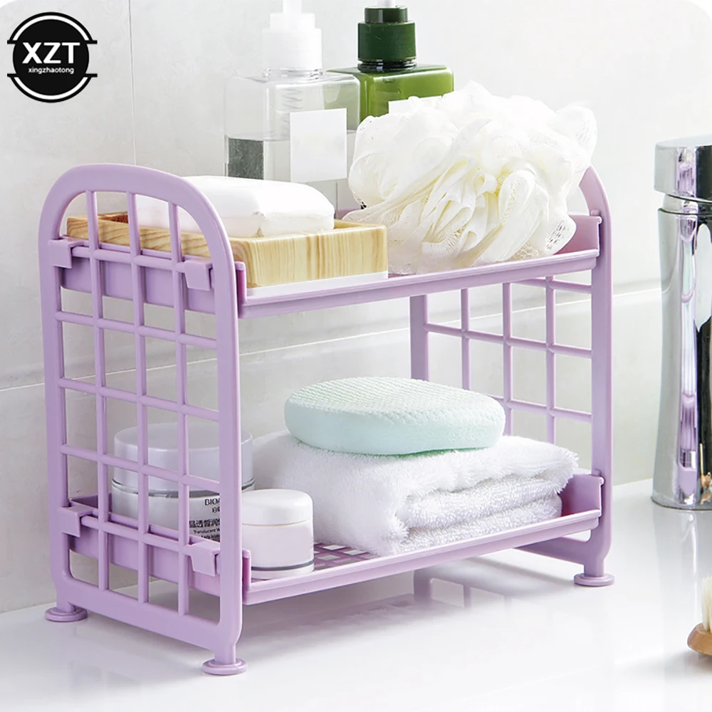 Double-Layer-Hollow-Shelf-Skin-Care-Storage-Shelf-Plastic-Cosmetics ...