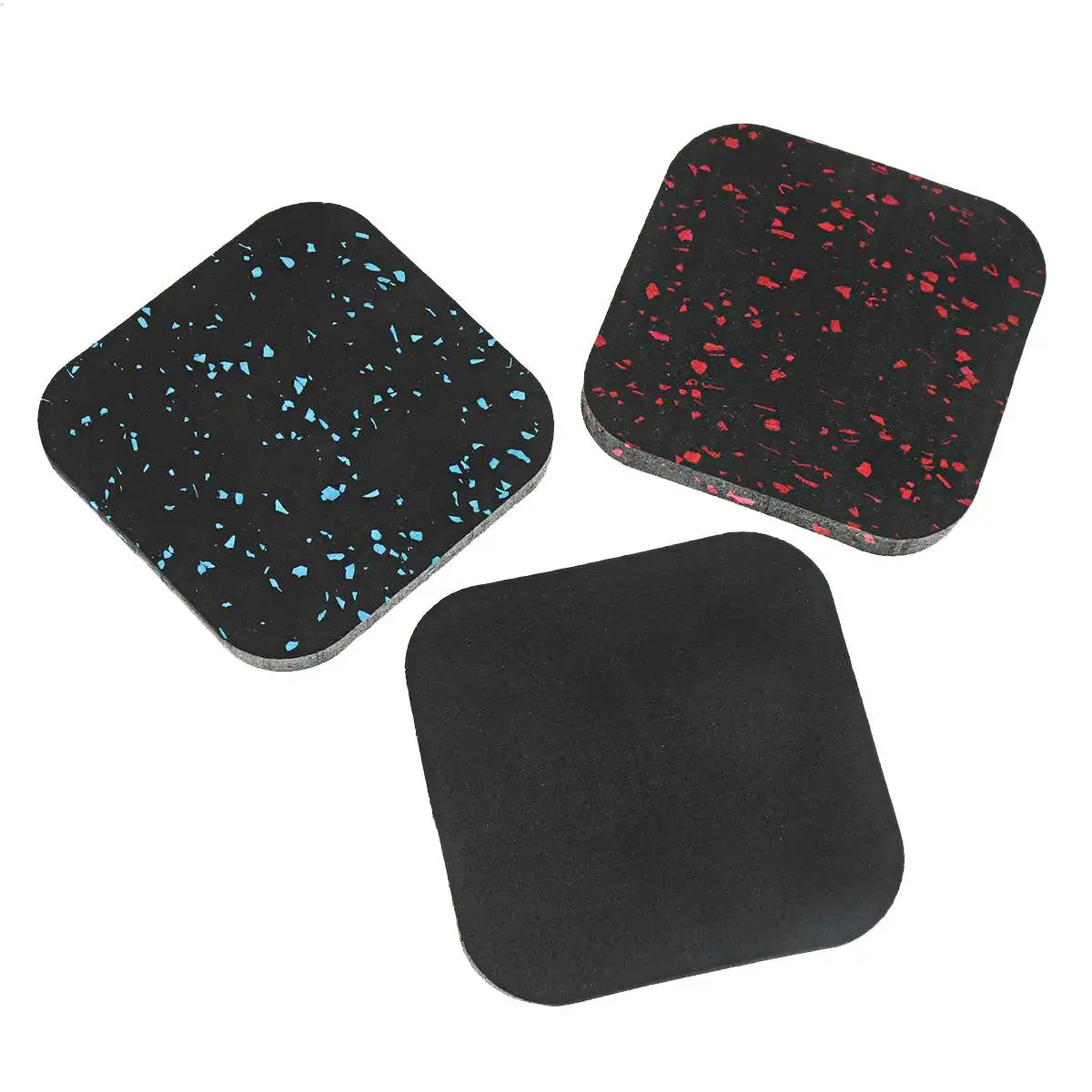 10x10cm-Rubber-Treadmill-Mat-Floor-Protector-Shockproof-Cushion ...