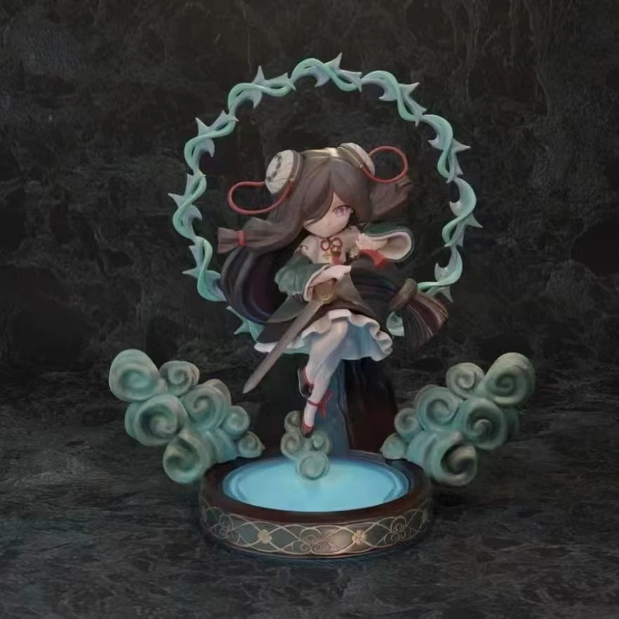 Originele Genshin Impact Anime Figurine Shenhe Statue Figures Cartoon ...