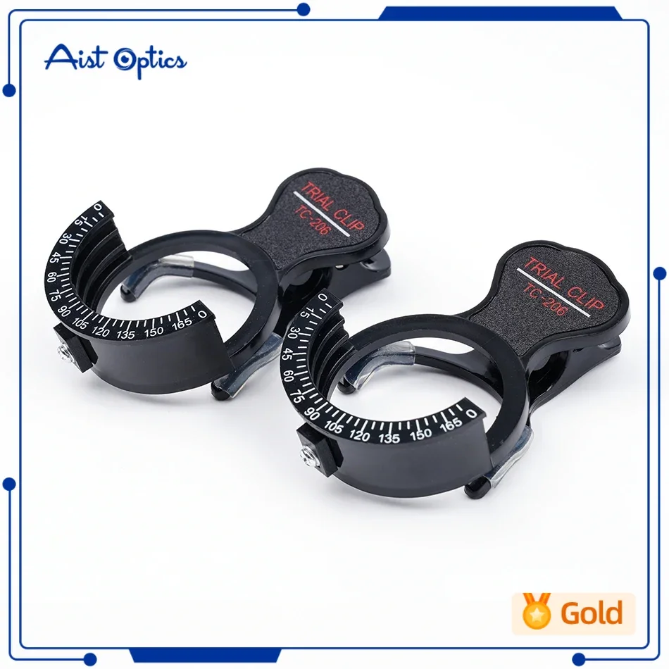 2PCS-Trial-Frame-Clip-Lens-Frames-Optometry-Single-Eye-Optical-Test ...