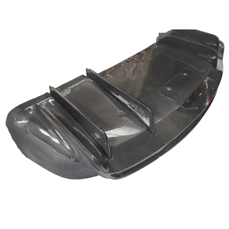 Model-X-body-kit-real-Carbon-Fiber-car-Rear-Bumper-Diffuser-For-tesla ...