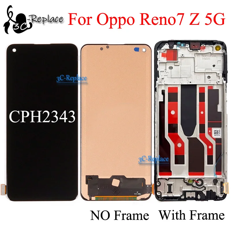 Original-Amoled-TFT-Black-6-43-Inch-For-Oppo-Reno7-Z-5G-CPH2343-LCD ...