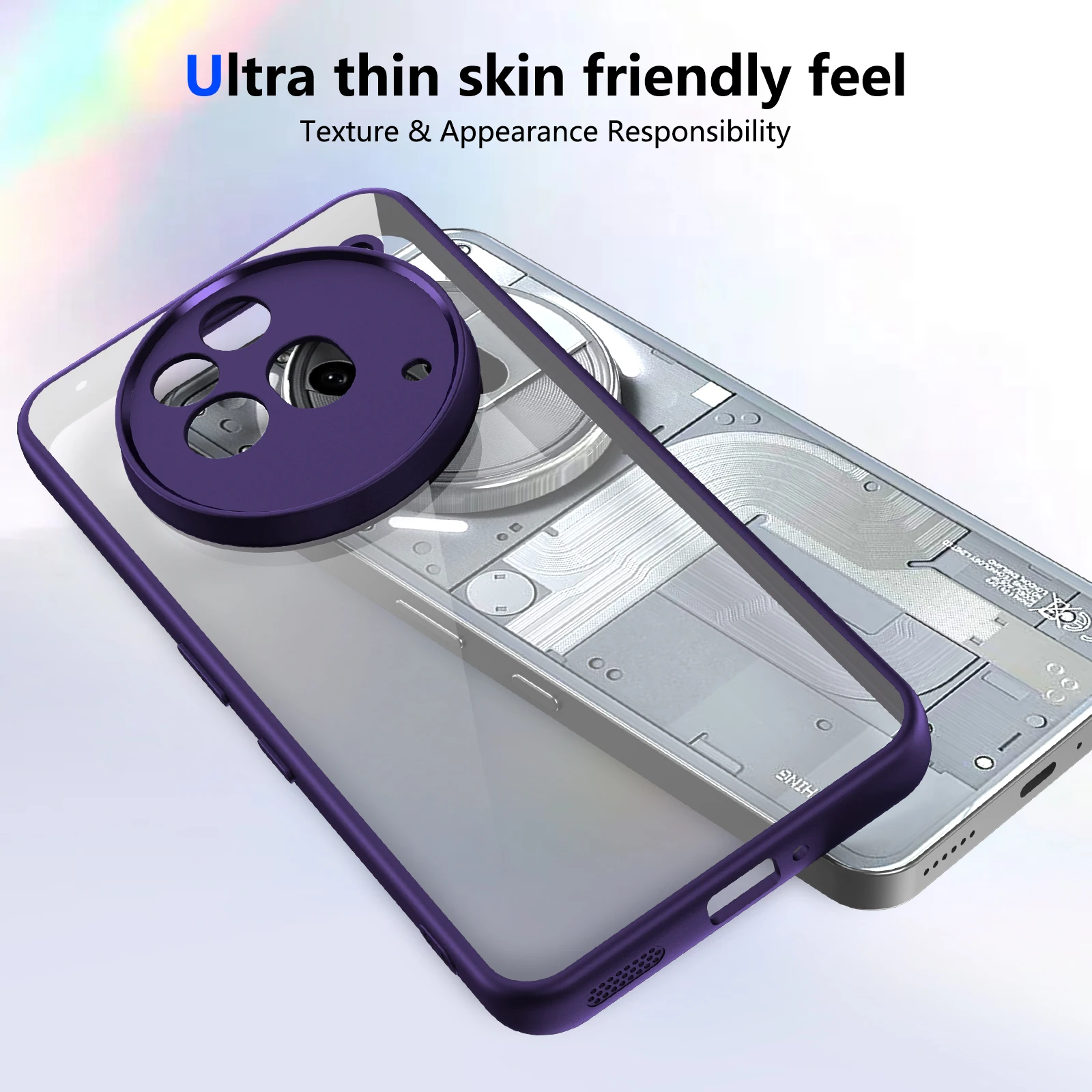 For Nothing Phone 3A Pro Case Simple and stylish transparent skin-feel ...