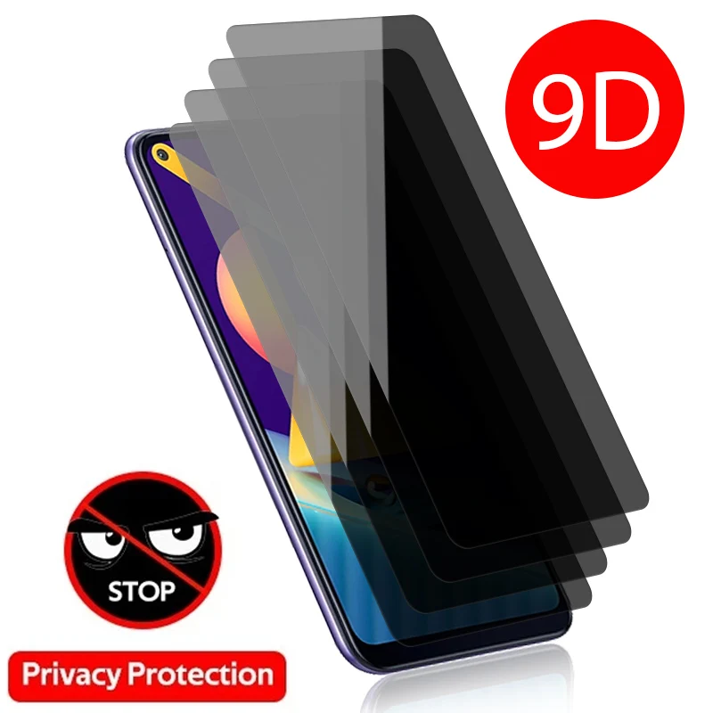 사생활 보호 화면 보호기, 삼성 S21 FE용 스파이 방지 필름, 삼성 A53 A52 A72 A51 A71 A32 A21 A50 ...