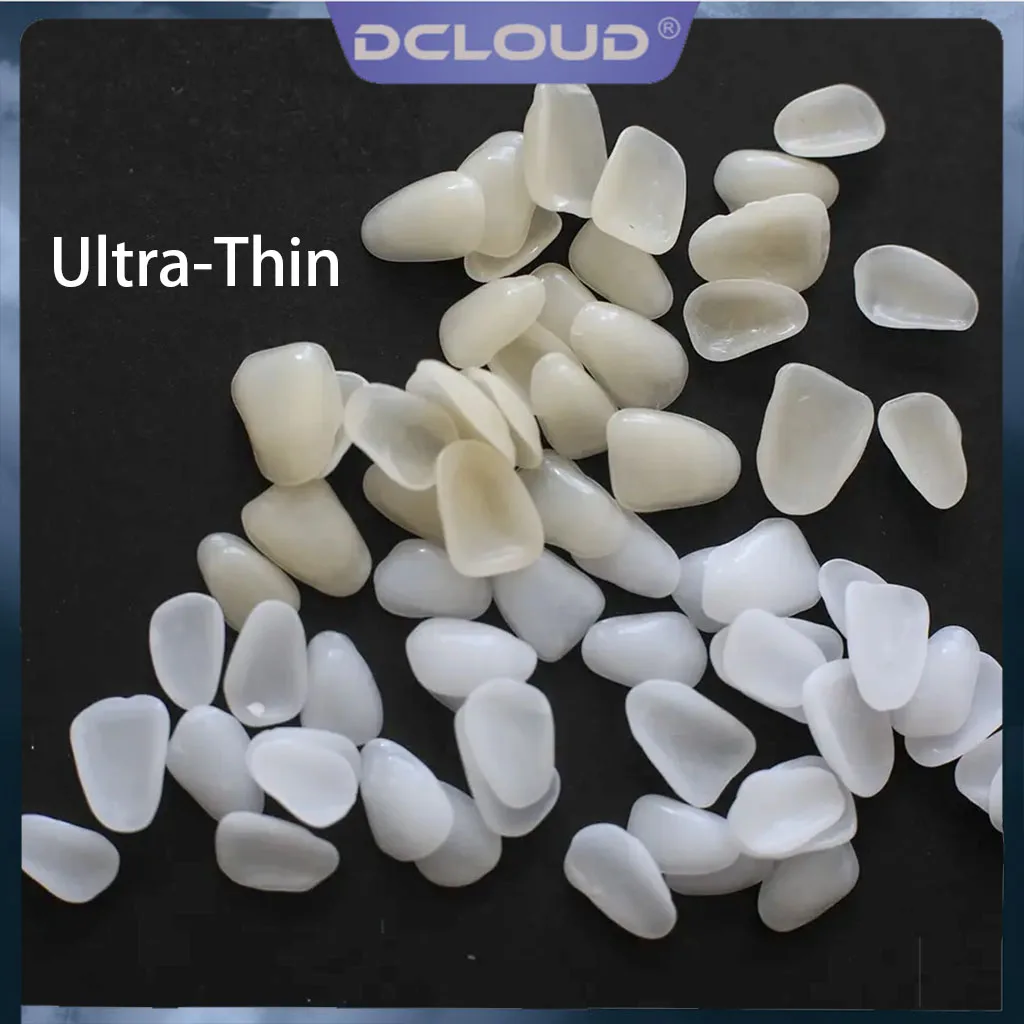 DCLOUD-50Pcs-Bag-Ultra-Thin-Dental-Resin-Teeth-Temporary-Crown-Tooth ...