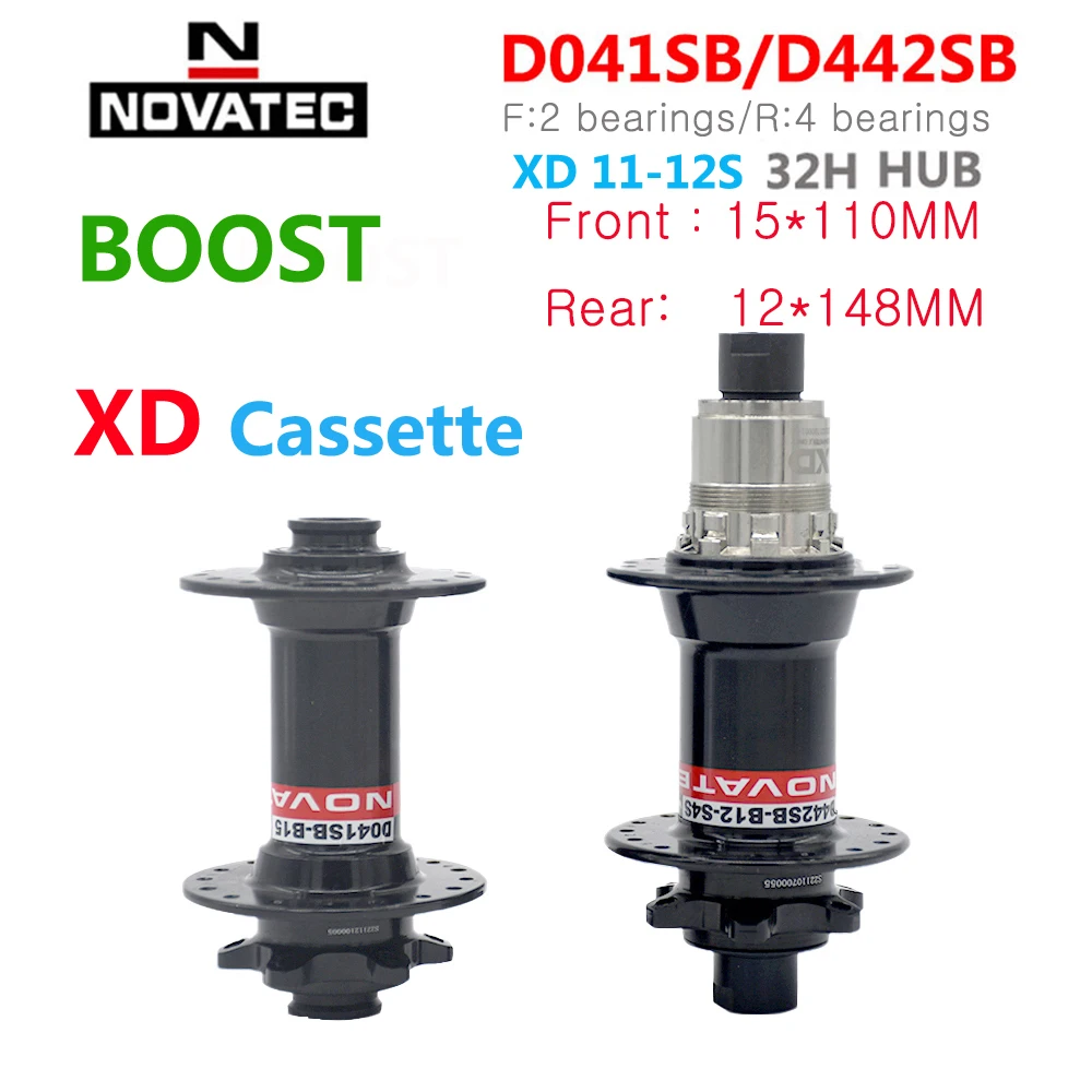 Novatec-Hub-XD-Cassette-BOOST-110-148mm-Cube-Bicycle-Freehub-11-12v-For ...