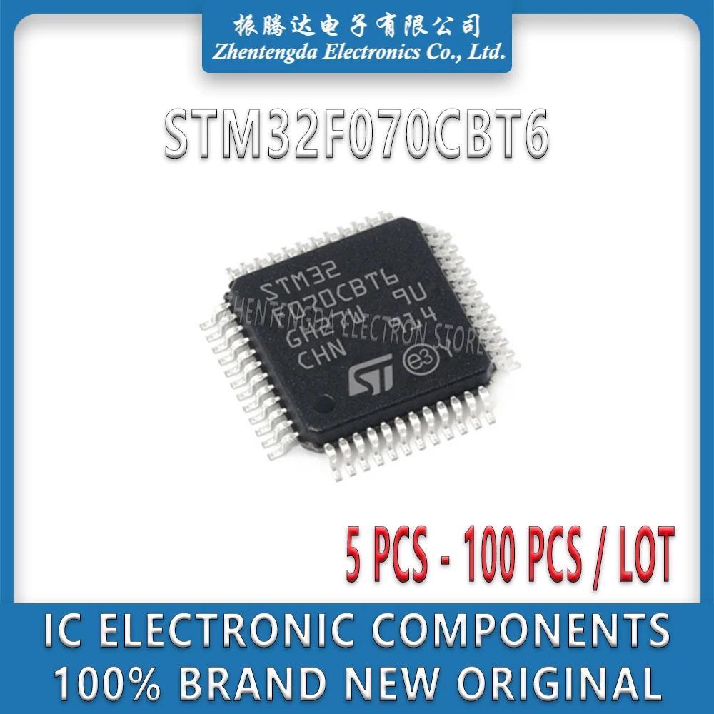 STM32F070CBT6 STM32F070CB STM32F070 STM32F STM32 STM IC MCU Chip LQFP 48| | - AliExpress