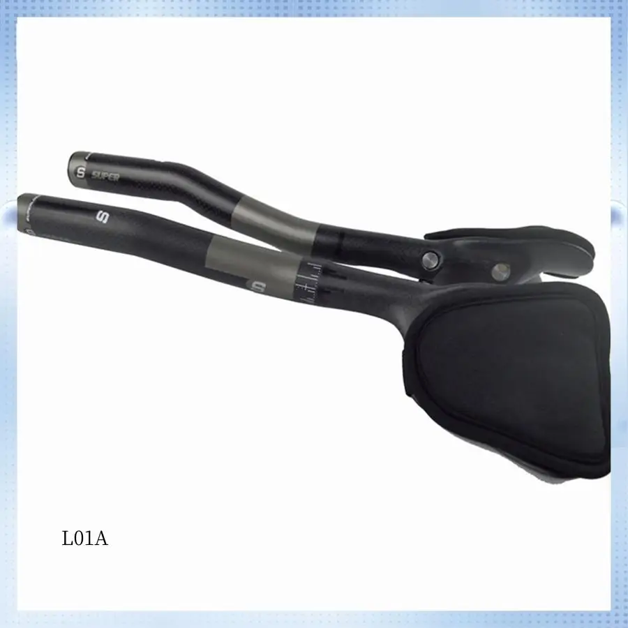 Manillar de apoyo HW-Carbon 3K, manillar de bicicleta de carbono Tt ...