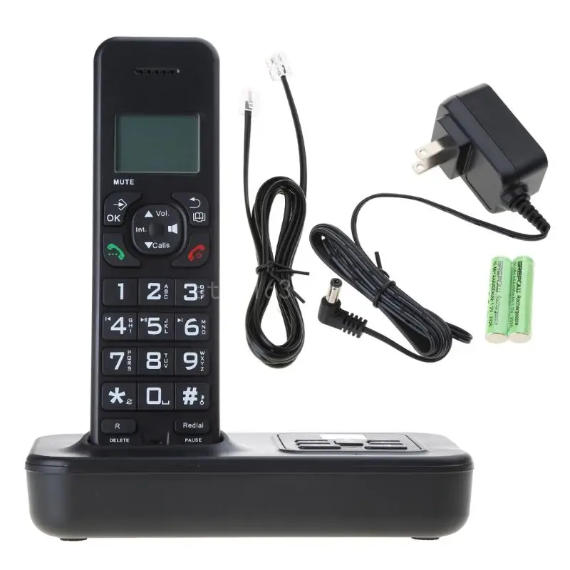 Cordless-Telephone-D1002B-Expandable-Hands-Free-Call-Handset-Cordless ...