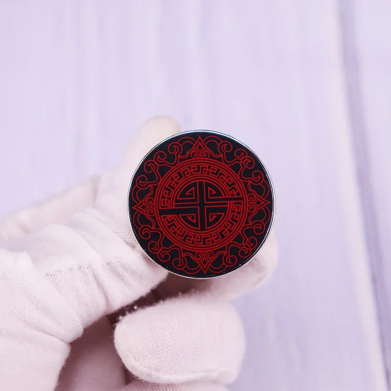 Miracle Box Brooch ML sign Pin Meraculous Ladybug Button Badge ...