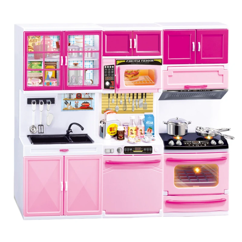 Mini-Kitchen-Set-Children-Pretend-Play-Cooking-Tools-Set-Plastic ...