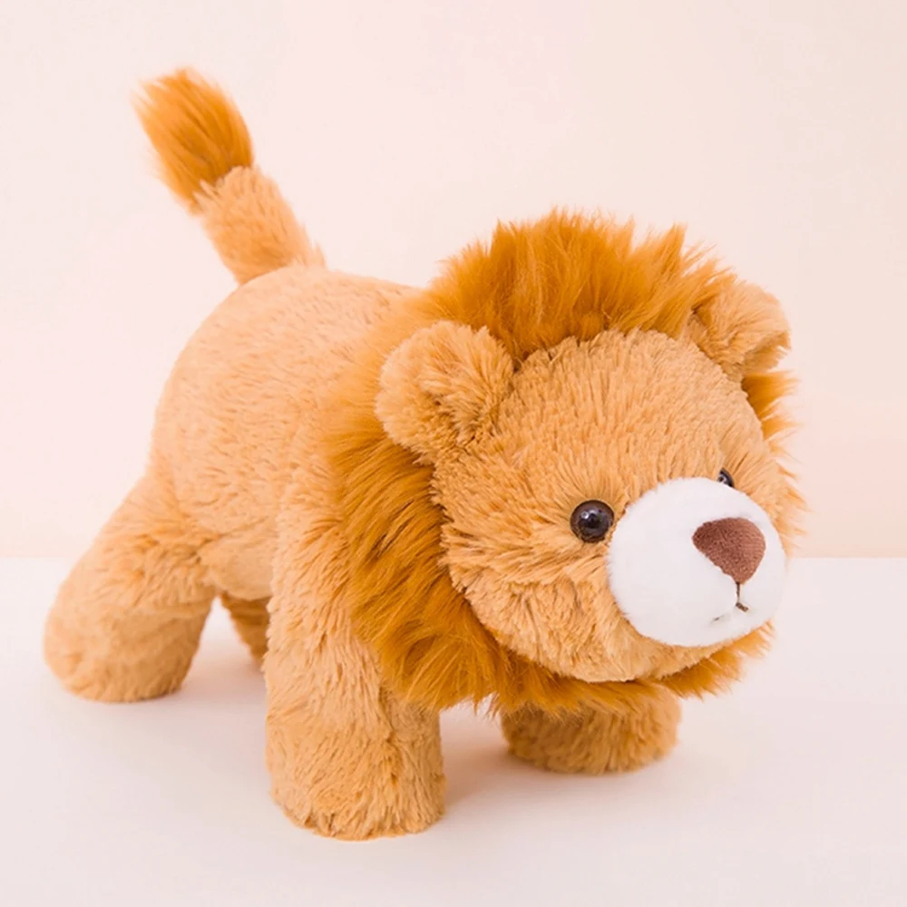 Cuddly Fluffy Lazy Lion Elephant Hippo Crocodile Plush Toys Stuffed ...