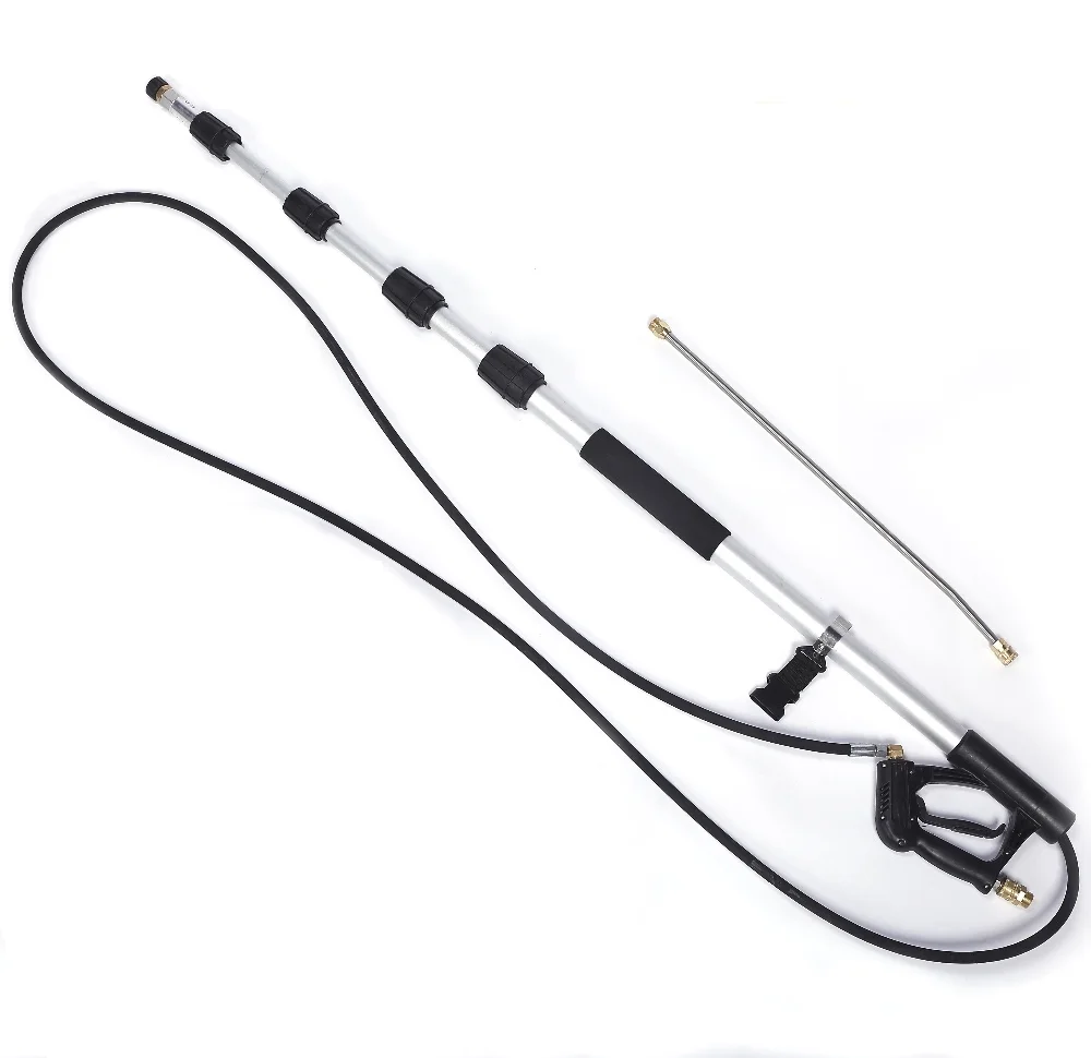 High-pressure-washer-18ft-Telescoping-Pole-extension-wand-detachable ...