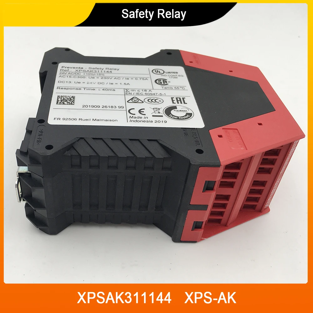 XPSAK311144-XPS-AK-Safety-Relay-untuk-Schneider-24V-AC-DC-High-Quality ...