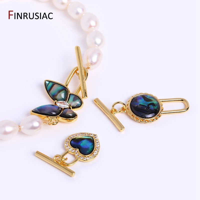 18K-Gold-Plated-Natural-Abalone-Shell-Butterfly-Toggle-Clasps-OT-Clasps ...