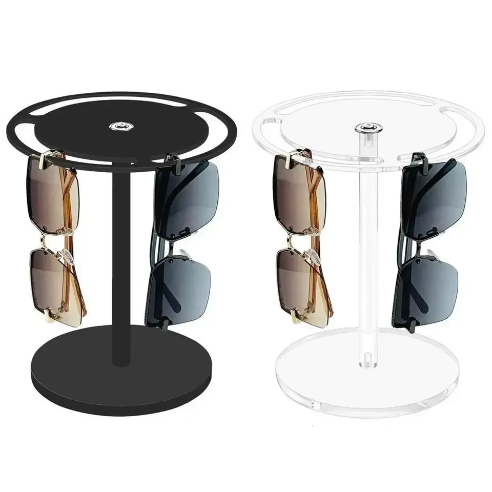 Multi-style 360 Intelligent Transparent Acrylic Sunglasses Display ...