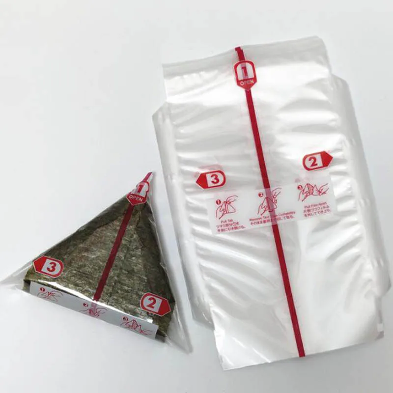 100pcs-Triangle-Rice-Ball-Packaging-Bag-Nori-Seaweed-Onigiri-Japanese ...