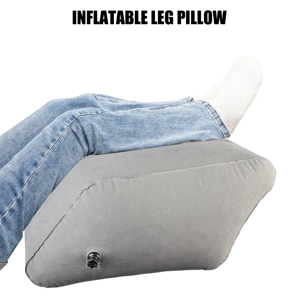 Lightweight-Foot-Rest-Cushion-Inflatable-PVC-For-Home-Office-Knee ...