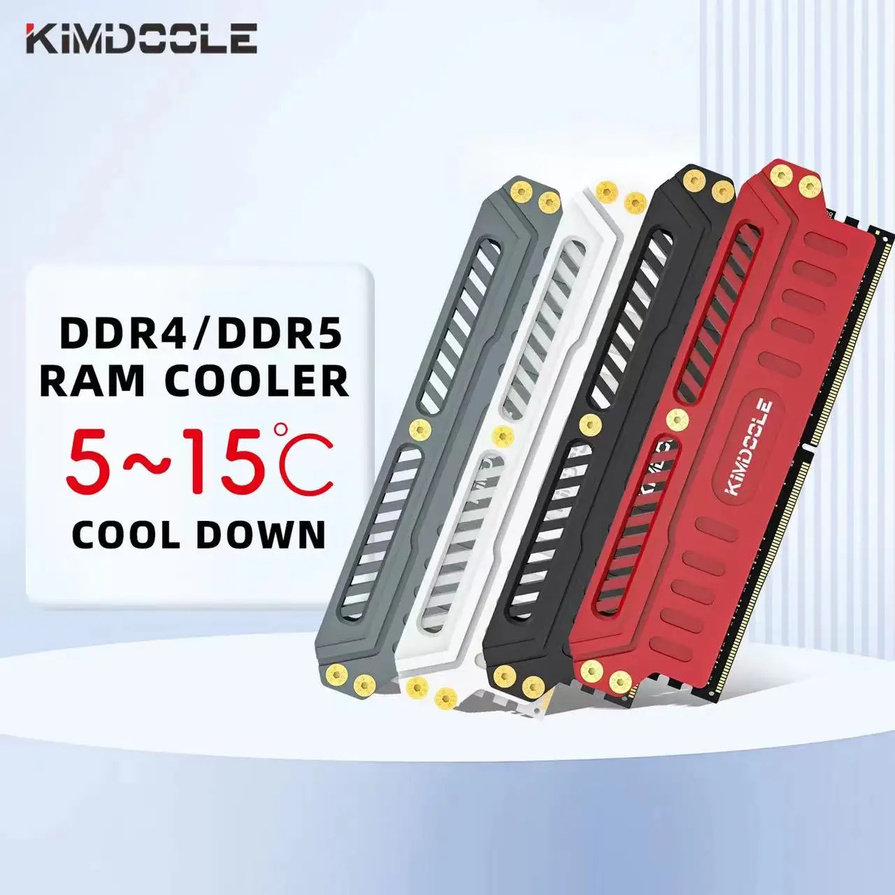 Kimdoole-DDR4-DDR5-Aluminum-Alloy-Memory-RAM-Cooler-Cooling-Kit-2pcs-Heatsink-Cooling-Vest-for ...