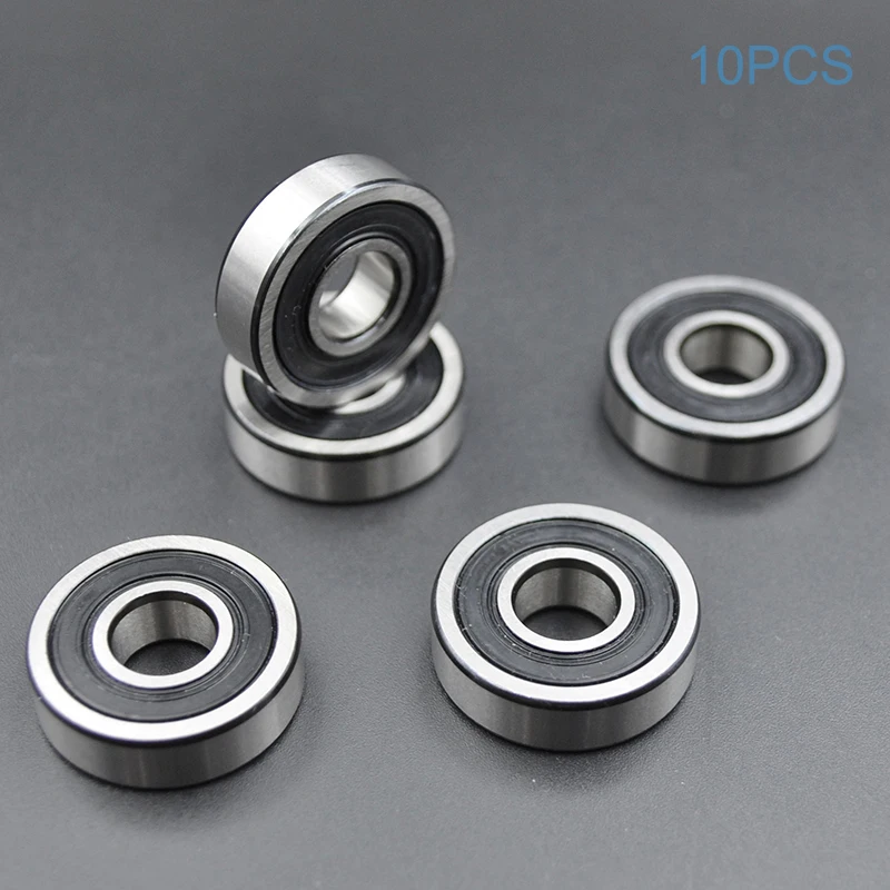 10pcs-100pcs-608-606-607-609-625-626-627-628-2RS-DDU-Bearings-Bore-5mm ...