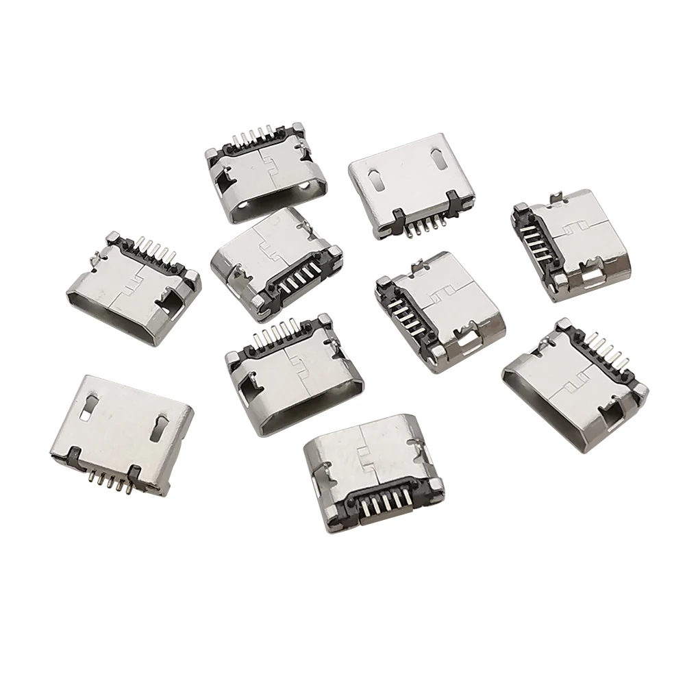 20-50Pcs-SMD-Micro-USB-5-Pin-5-9mm-5-Pin-Connectors-For-Mobile-Phone ...