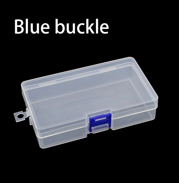 Transparent Plastic Storage Jewelry Box Empty storage box Container For ...