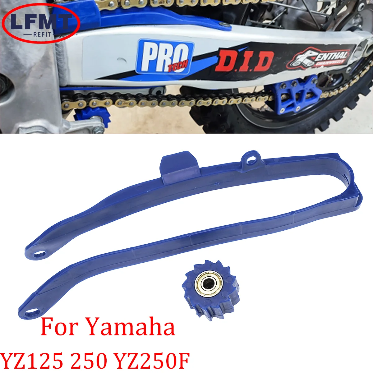 Motorcycle-Chain-Slider-Guide-Swingarm-Roller-Chain-Guide-Sprocket ...