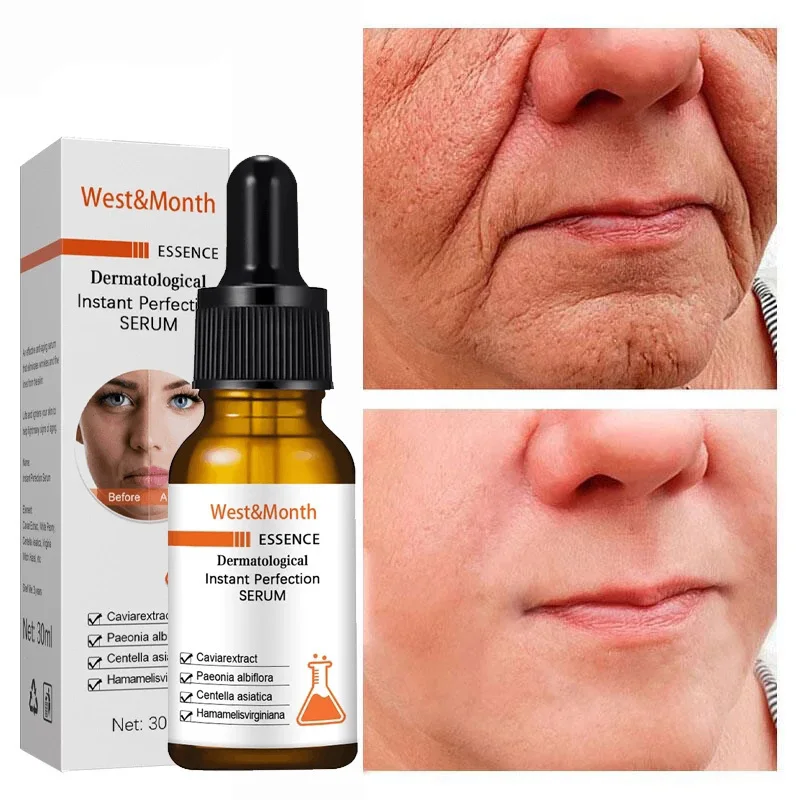 Instant Wrinkle Remover Serum Lift Firm Anti aging Fade Fine Lines ...