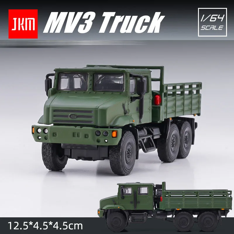 JKM-Caminh-es-militares-Toy-Model-Car-para-adultos-Alloy-Diecast ...