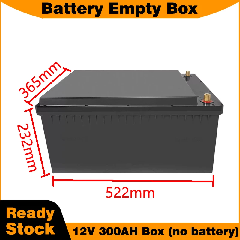 Empty Battery Box 12V 300AH for LiFePO4 battery Plastic box for solar ...