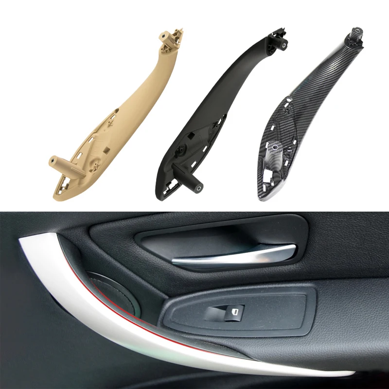 4Pcs-Car-Interior-Door-Handle-Inside-Outer-Covers-For-BMW-3-4-Series ...