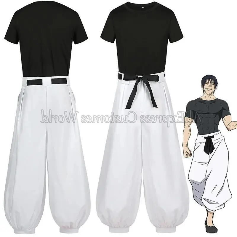 Anime-Juju-Fushiguro-Toji-Cosplay-Costumes-Toji-Cos-Top-Pants-Suit ...