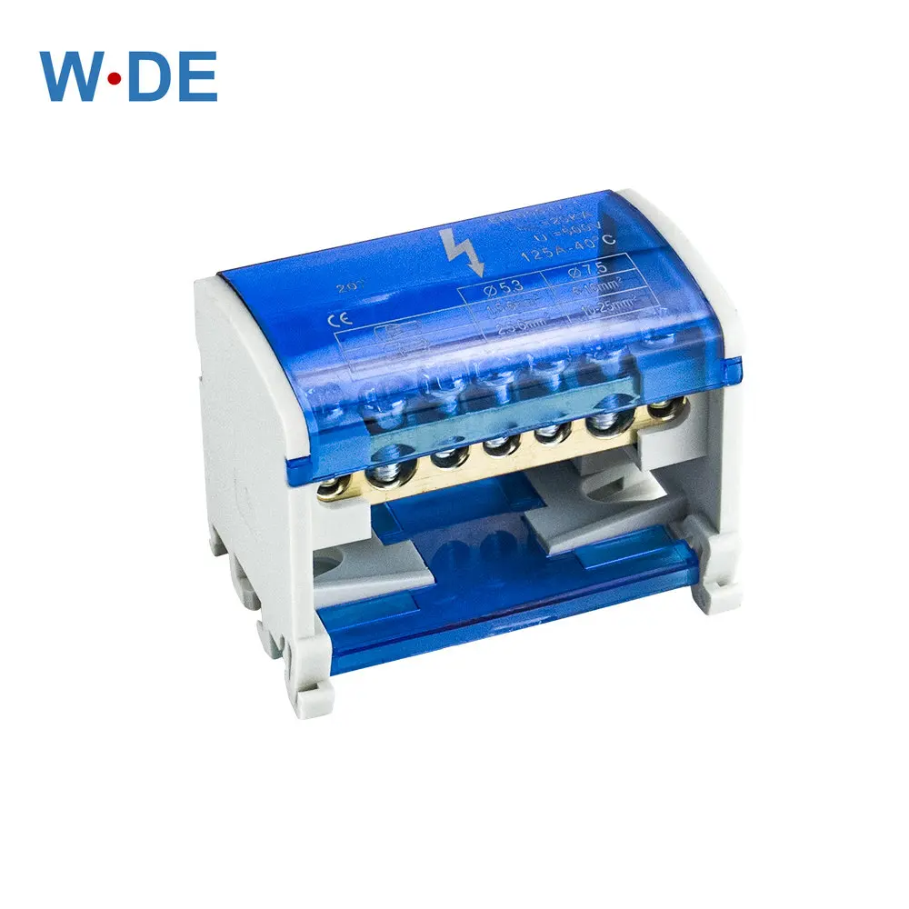 Distribution Box Rail Terminal Block | Electric Junction Box Din Rail ...