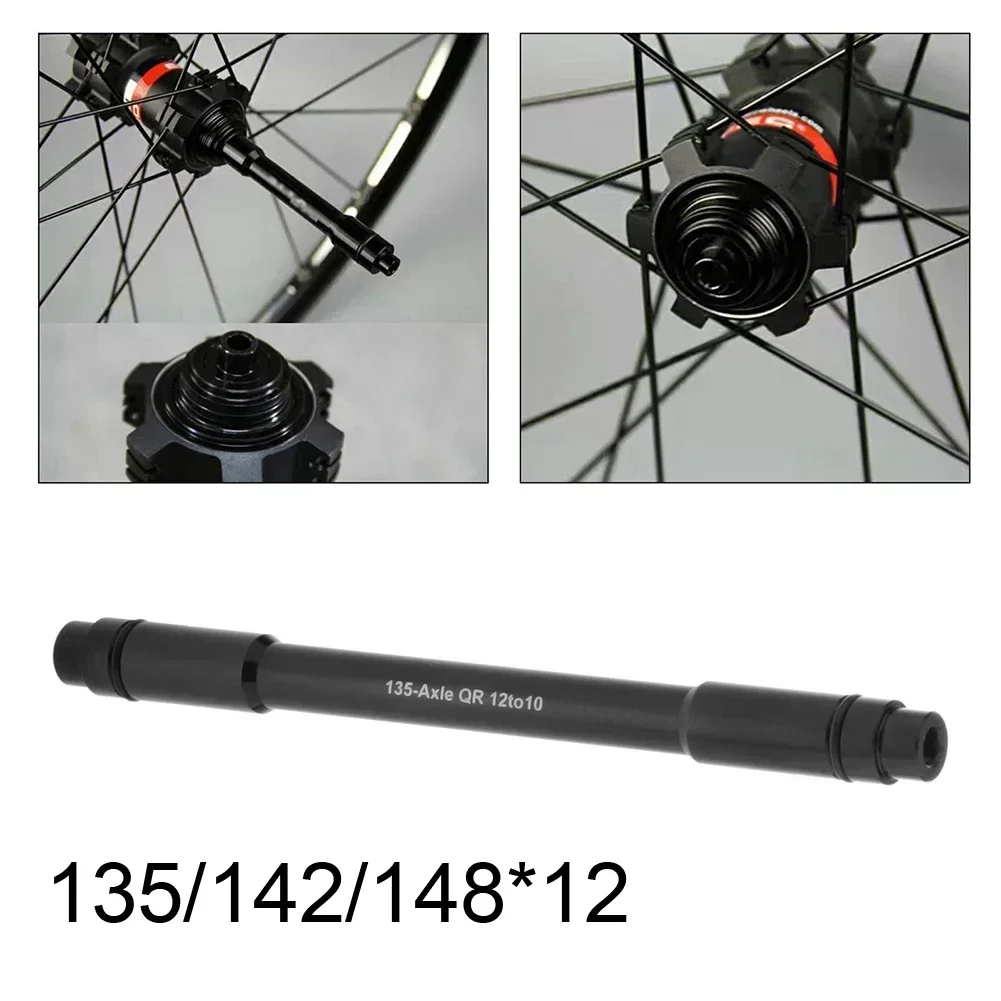 Bicycle Rear Hub Thru Axle Adapter 135/142/148x12mm To Quick Release ...