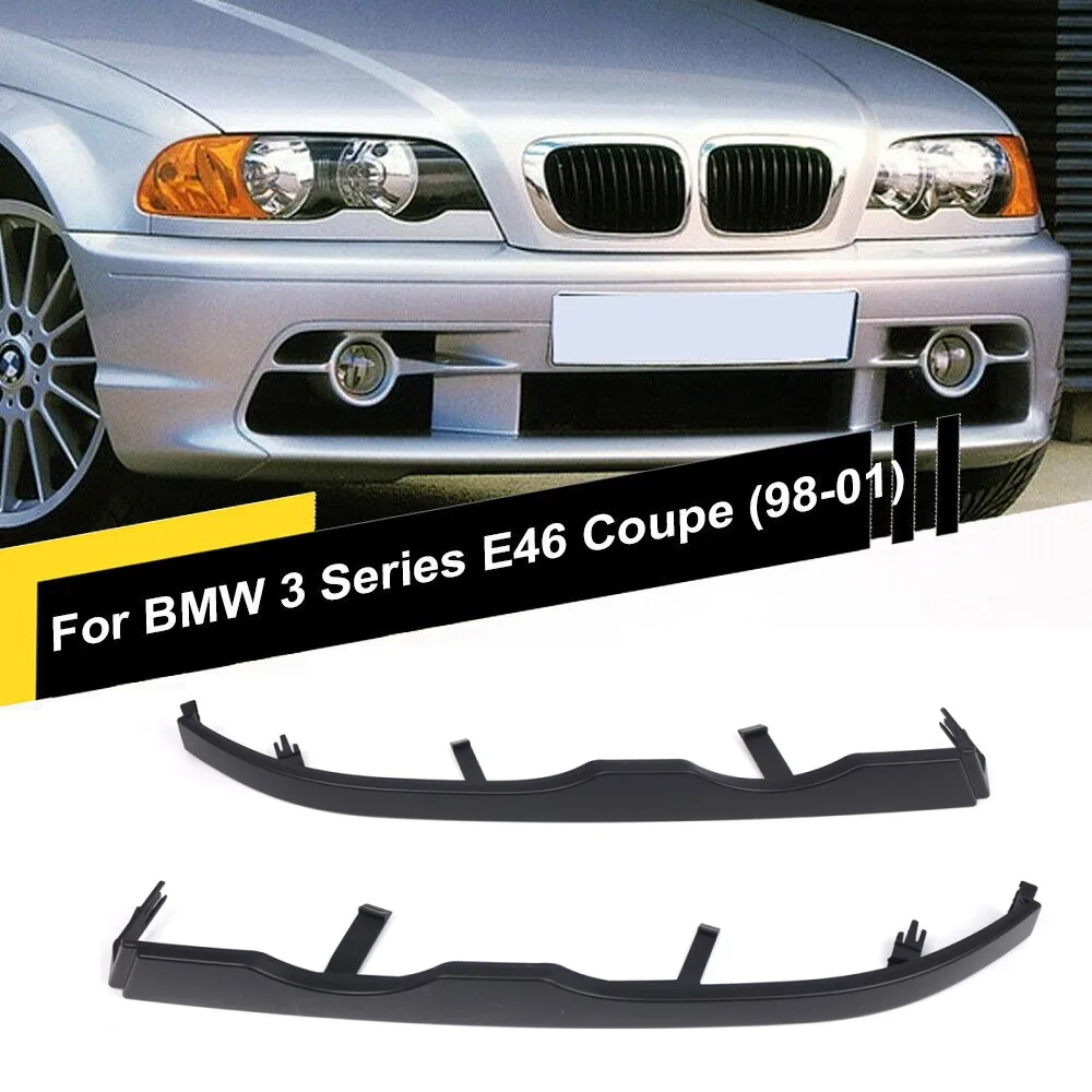 Car-Front-Side-Headlight-Lower-Moulding-Trim-For-3-Series-E46-Coupe ...