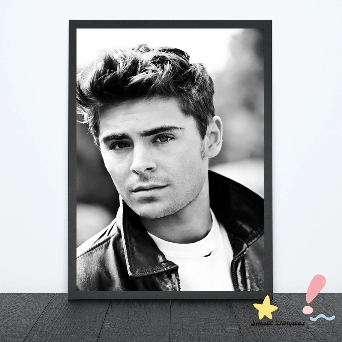 Zac Efron Photoshoot Black And White