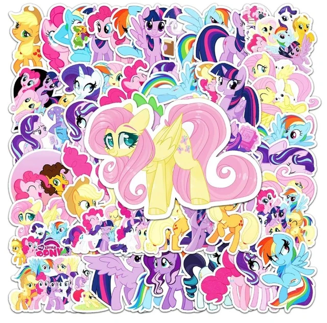 Cute Pink Pony Cartoon