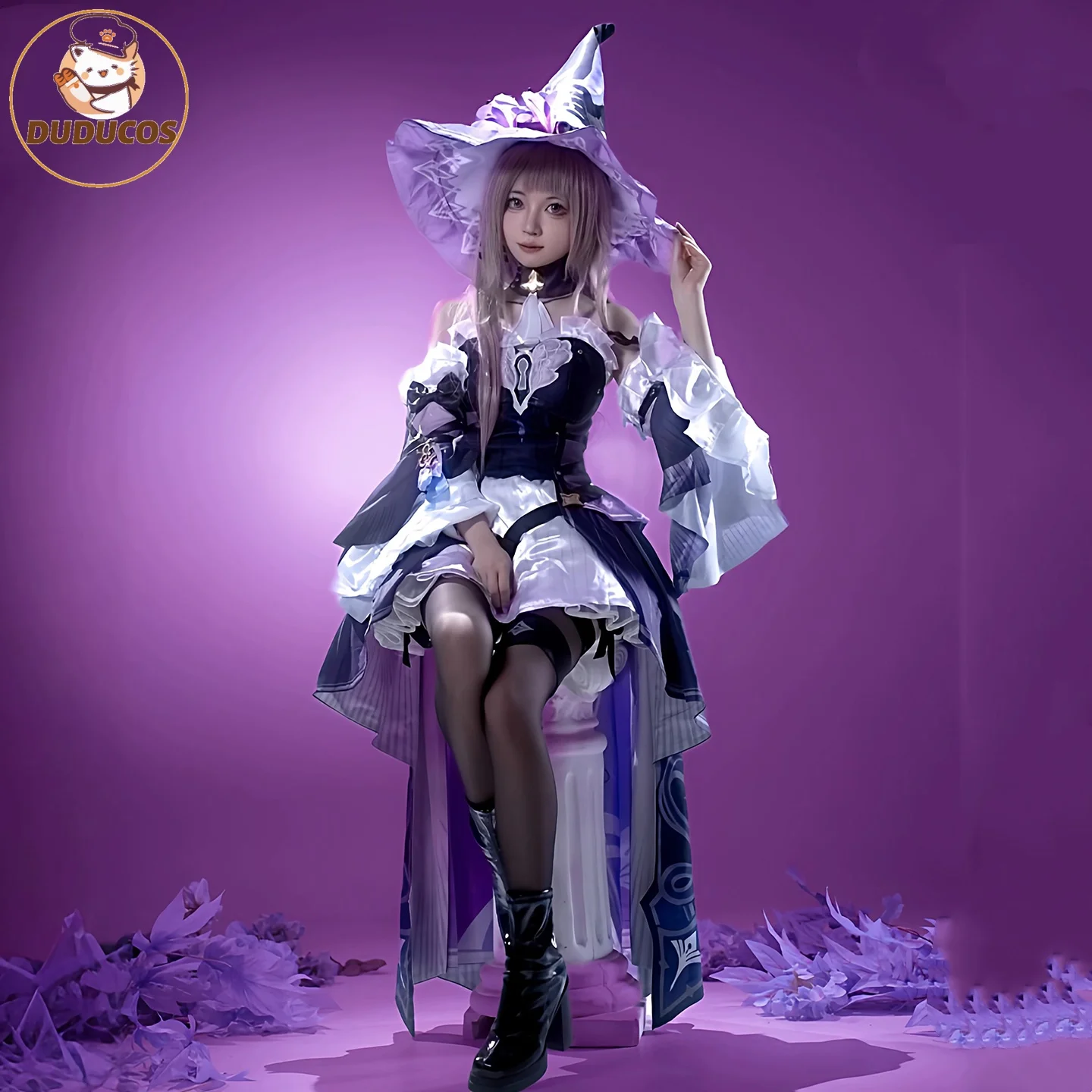 EN STOCK The Herta Cosplay disfraz juego Honkai: Star Rail DUDU-SR HSR ...