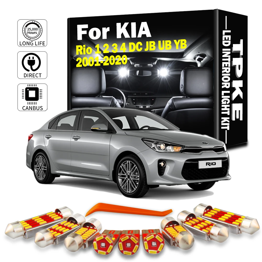 Tpke Canbus For Kia Rio 1 2 3 4 Dc Jb Ub Yb 2001-2019 2020 Auto Led ...