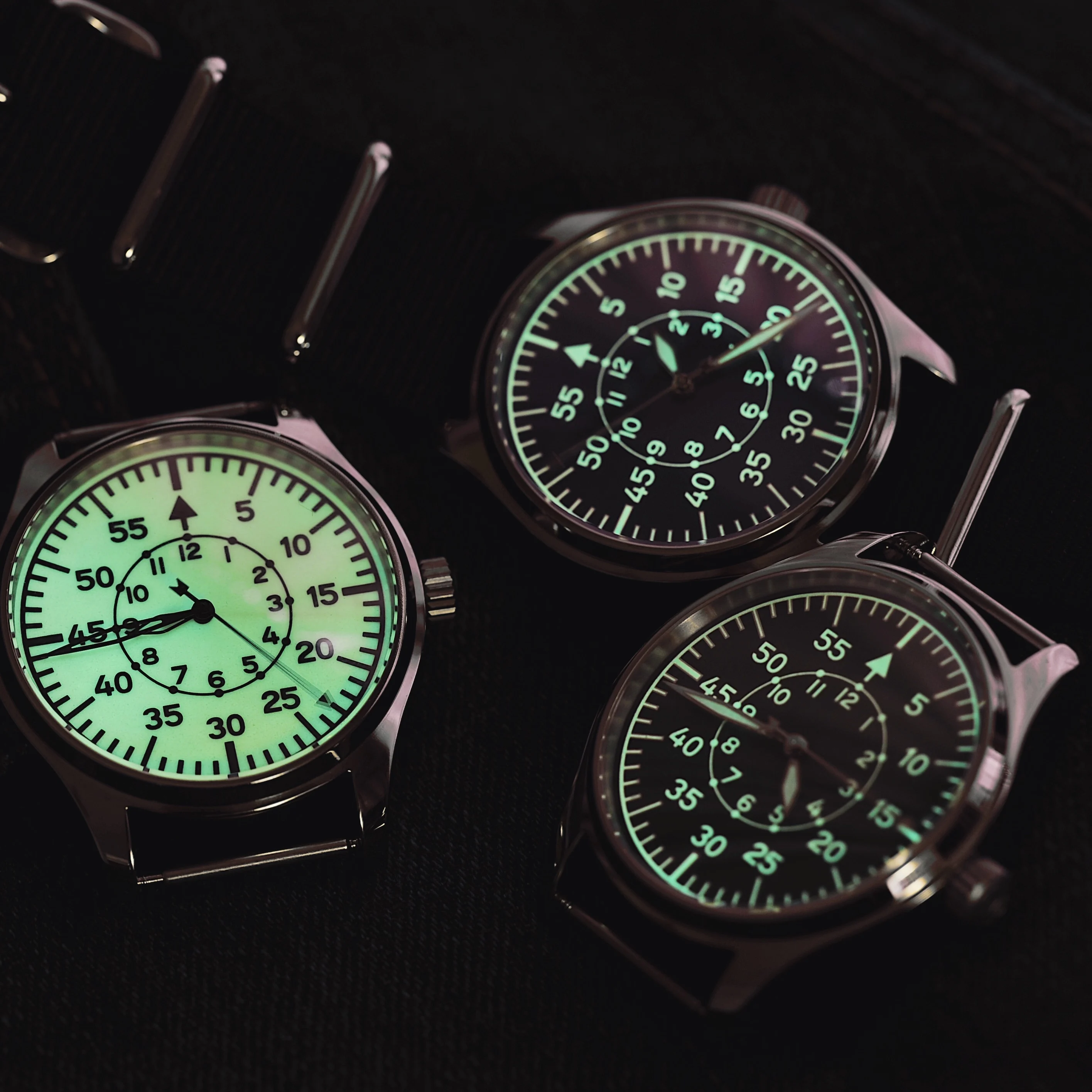 Mysterious Code Flieger: VH31, titanium, sapphire | WatchUSeek Watch Forums