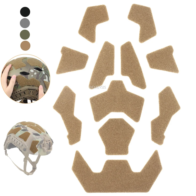 FAST-Helmet-Magic-Sticker-Hunting-CS-Helmet-Patches-Hook-and-Loop ...